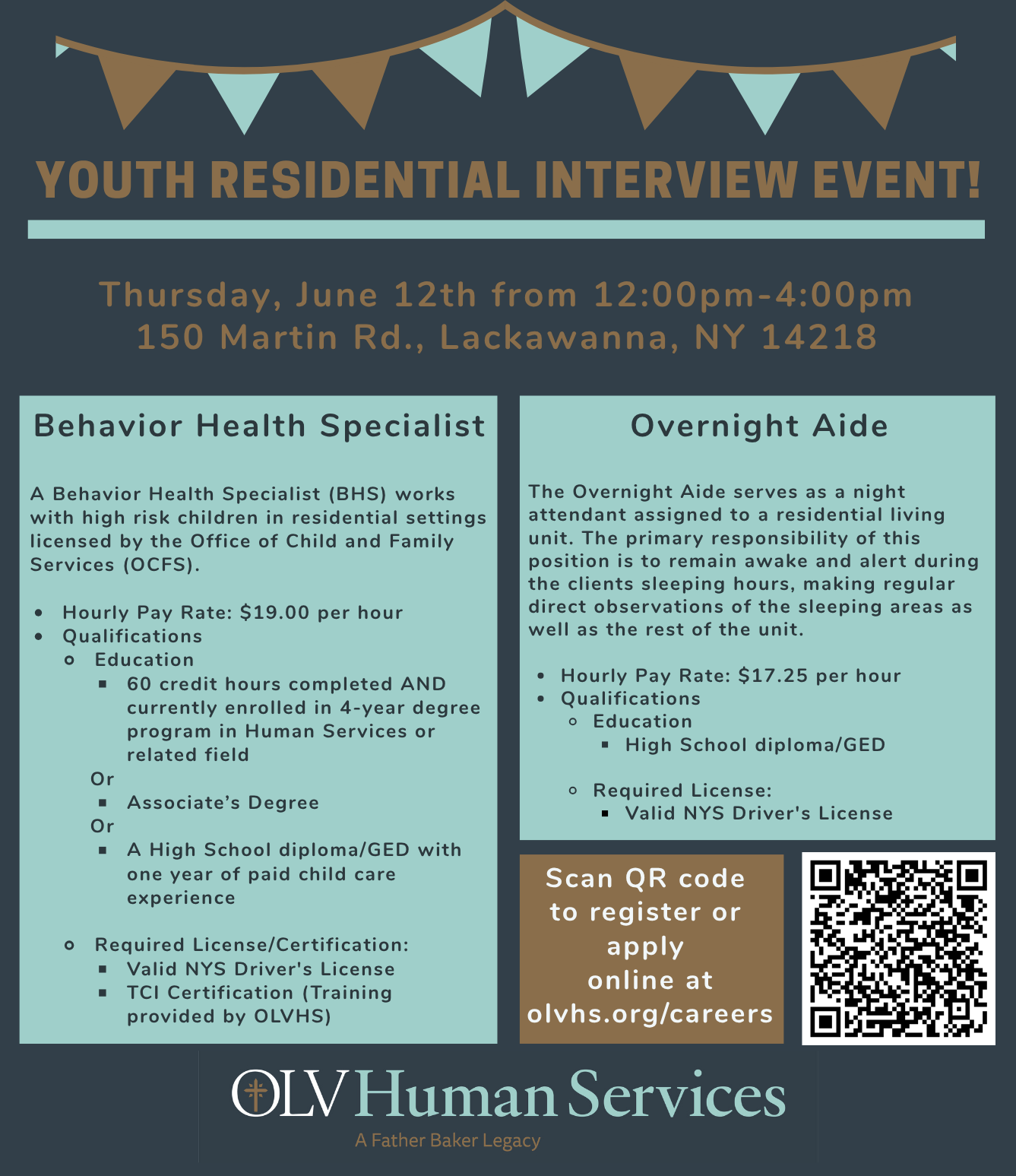 Careers | OLV Human Services